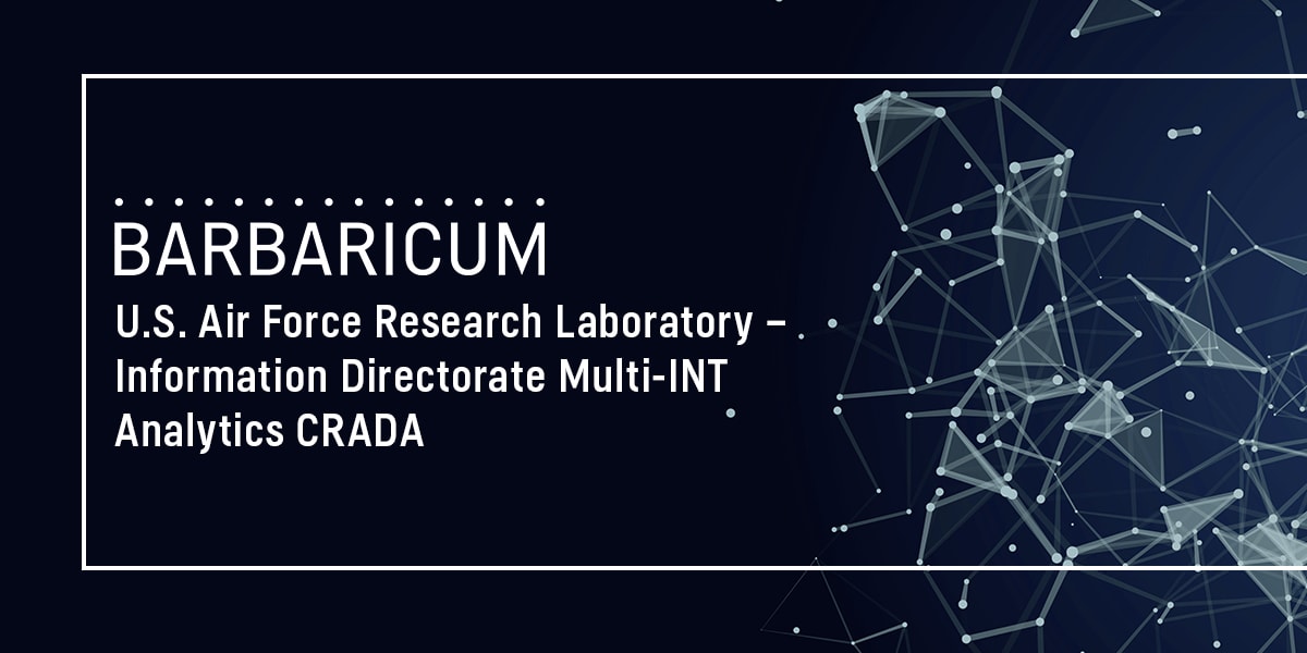 Barbaricum Enables U.S. Air Force AI / ML Advancement Through GEOINT ...